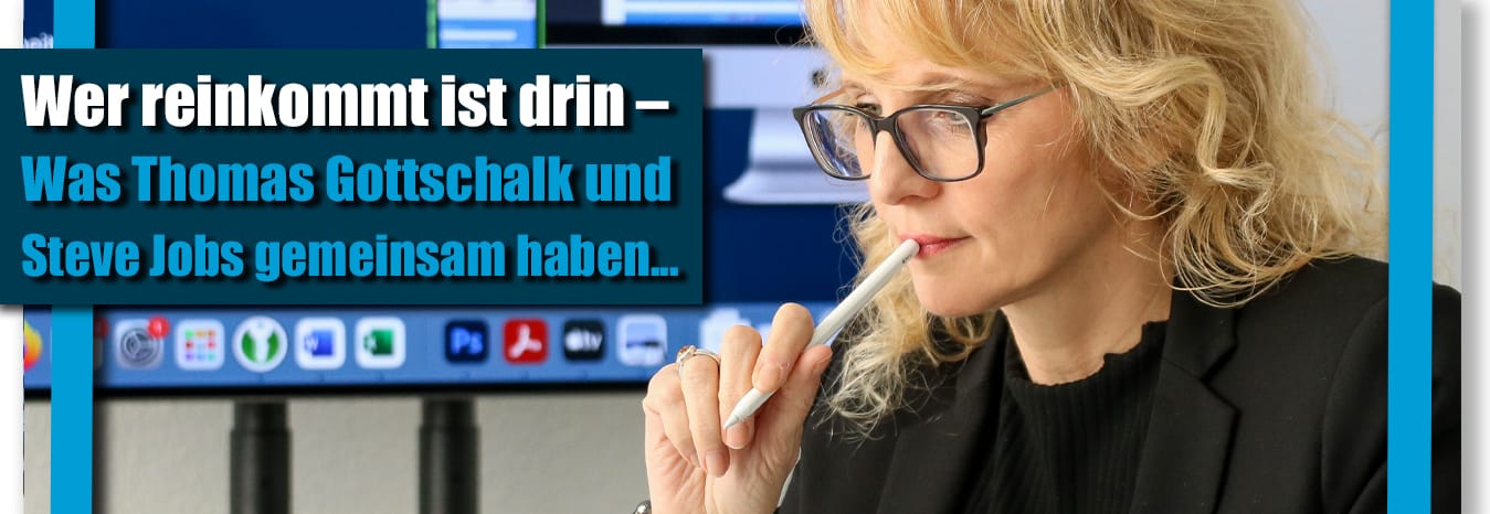 Was Thomas Gottschalk und Steve Jobs gemeinsam haben… | Sinn und Unsinn ...